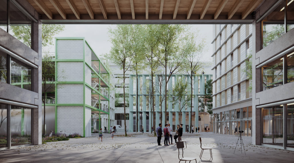 2204-QHU-PERSPECTIVE COEUR ILOT - Mabire Reich Architectes